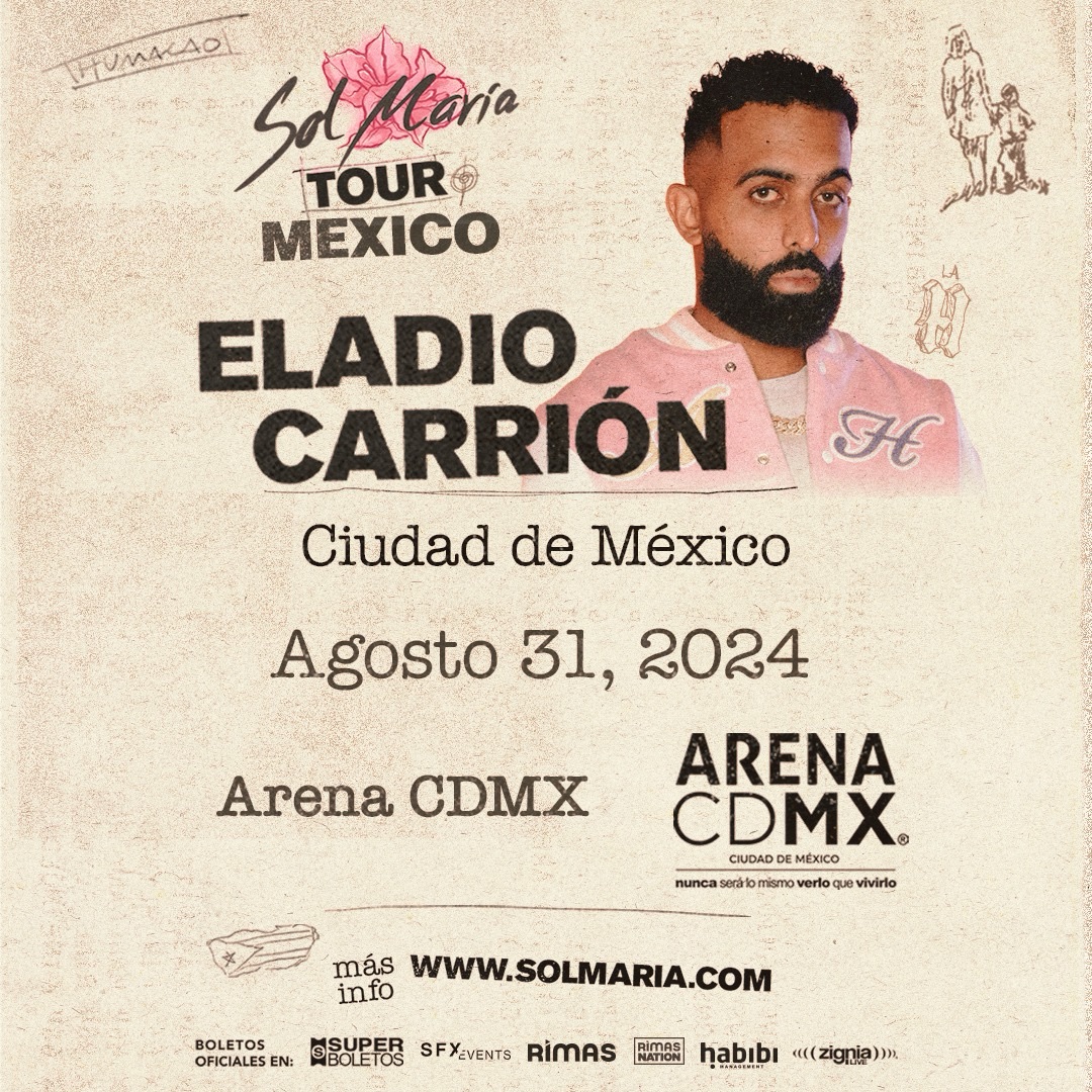 ELADIO CARRION SOL MARIA TOUR | EnTodoMusic